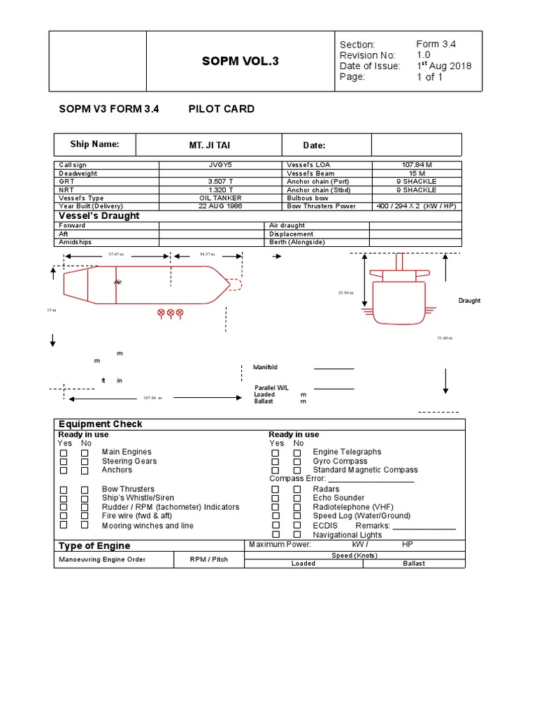 Pilot Card | PDF | Anchor | Ships