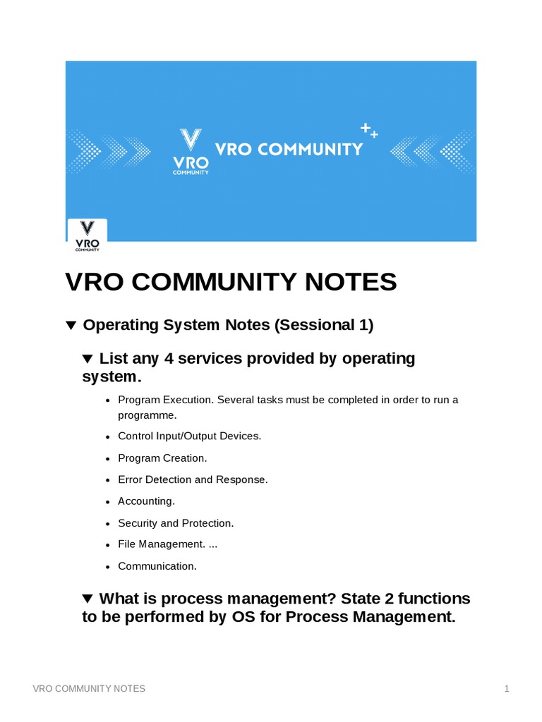 Osy Notes | PDF | Process (Computing) | Thread (Computing) Osy Notes | PDF | Process (Computing) | Thread (Computing)