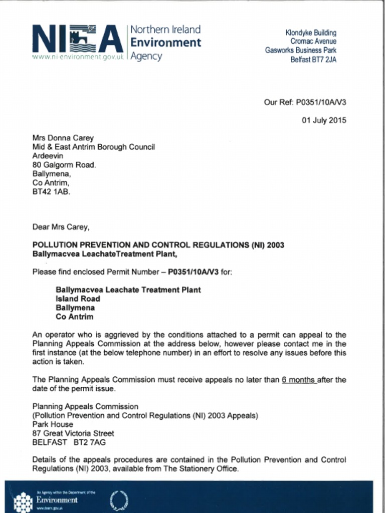 Appendix 2 - PPC Permit (1 of 2) | PDF