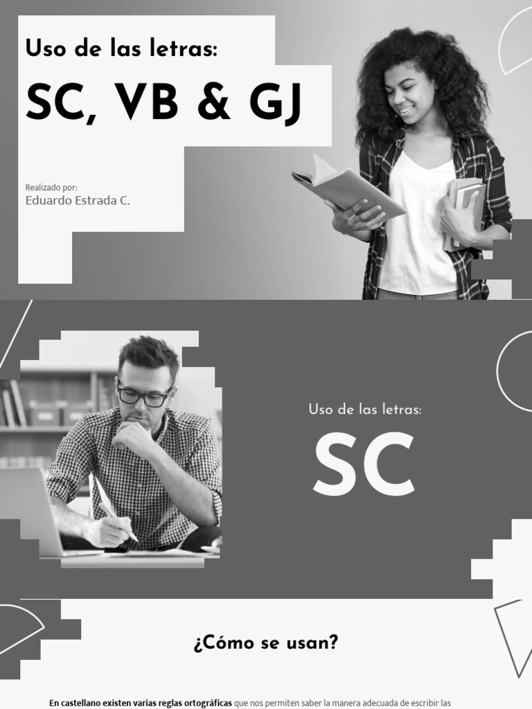 Reglas del uso de la combinación "sc" | PDF | Fonética | Lingüística