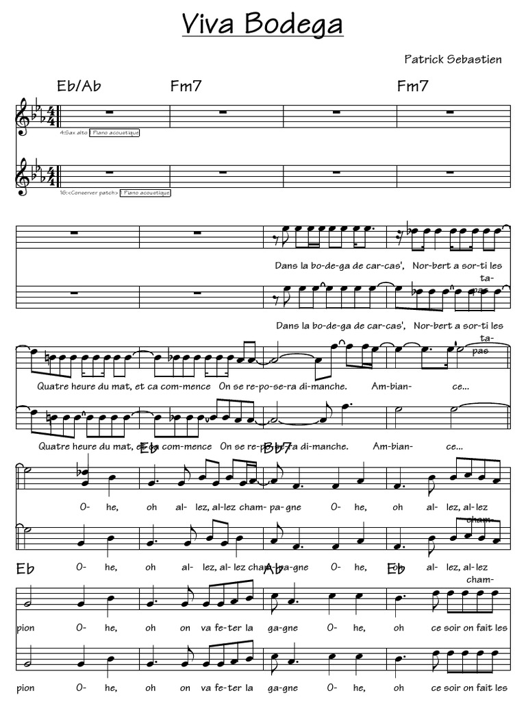 Patrick Sebastien - Viva Bodega | PDF