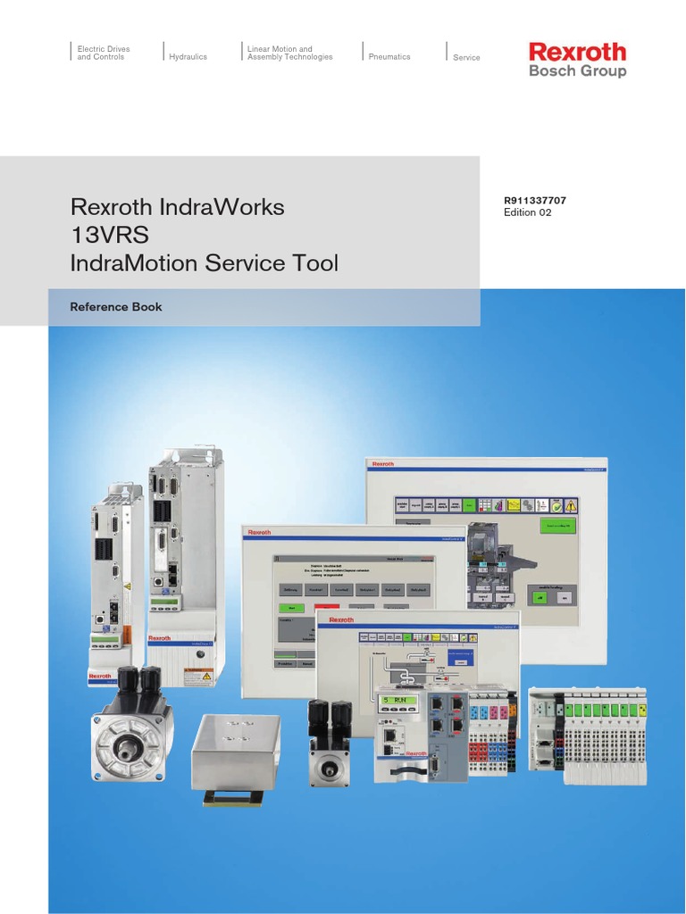 Rexroth Indraworks 13Vrs Indramotion Service Tool: Reference Book | PDF