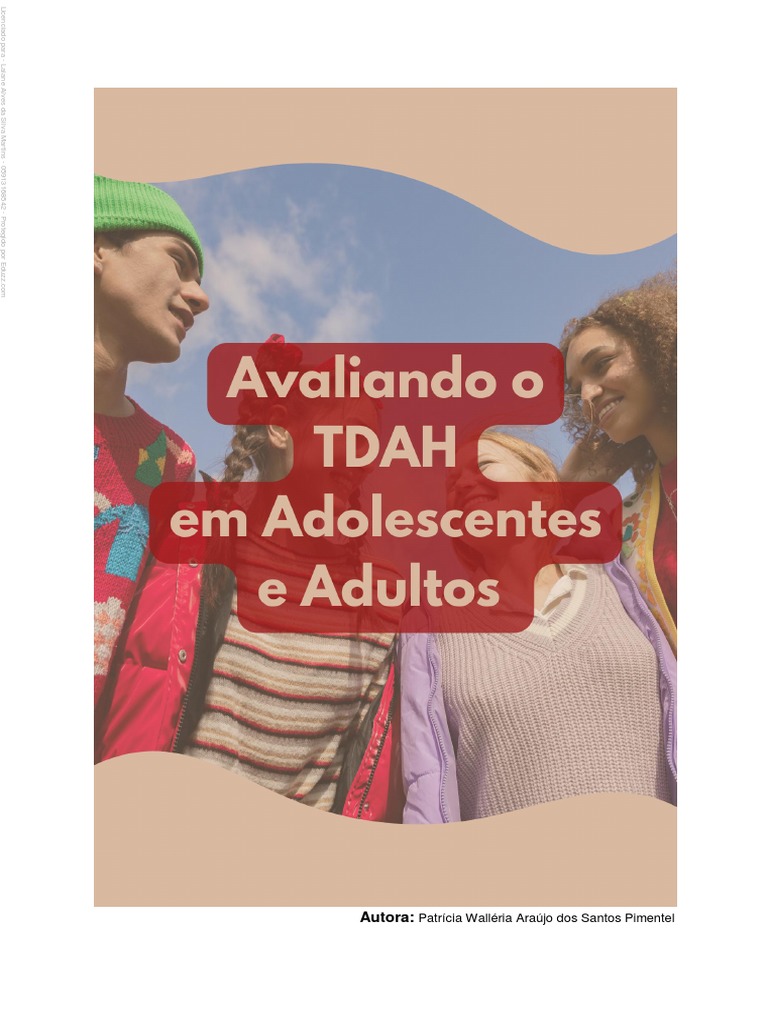 Avaliando o Tdah em Adolescentes e Adultos | PDF | Transtorno de ...