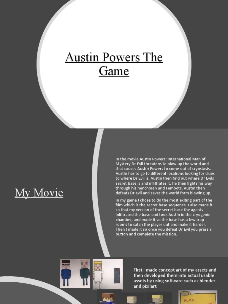 Austin Powers The Game | PDF | Games & Activities | Home & Garden