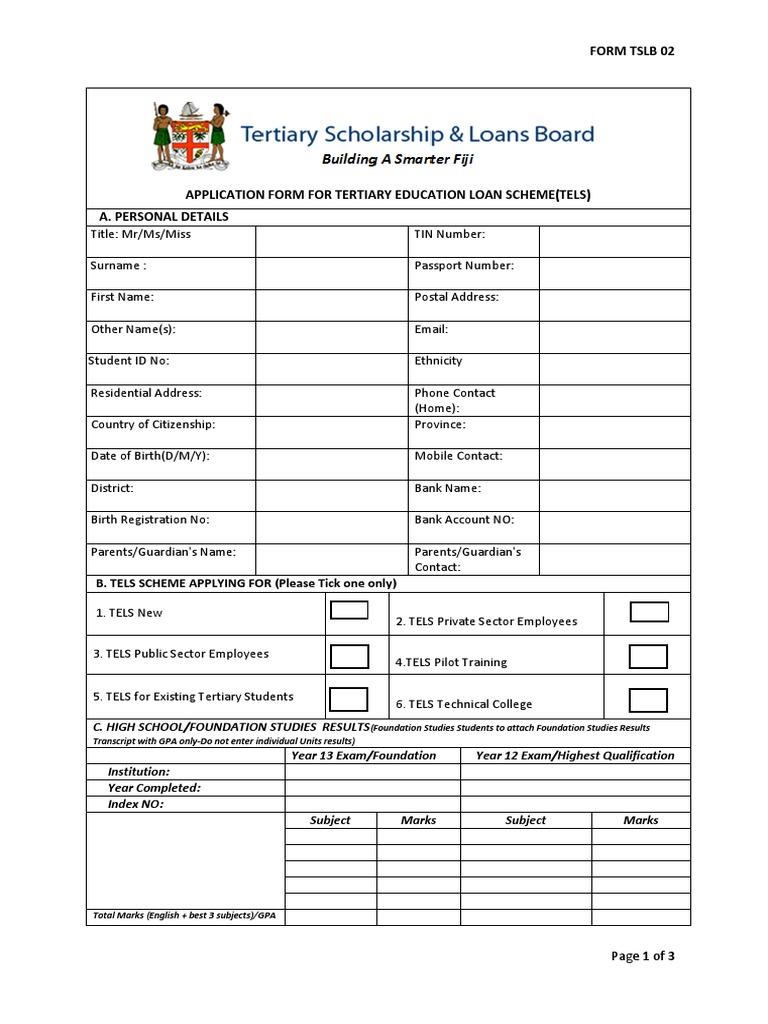 Tels Application | PDF | Employment