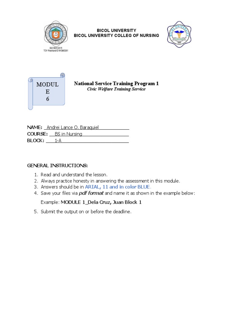 Module 6 - DRRM | PDF