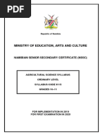 JS Syllabus Agricultural Science 2024 | PDF | Agriculture | Learning