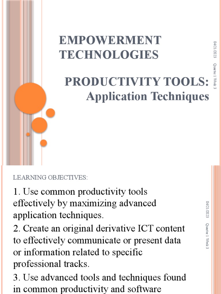 Empowerment Technologies Mailmerge Pdf