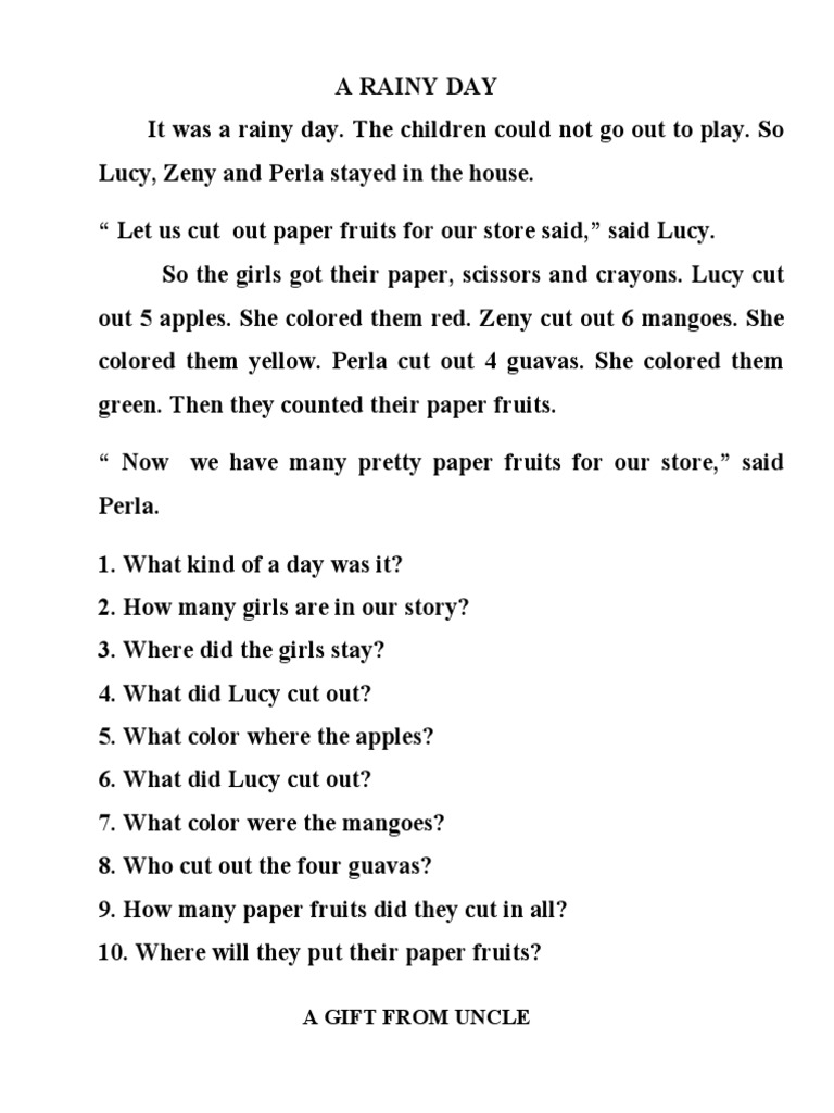 DEVELOPING READING POWER Exercises 1-12 | PDF | Coconut