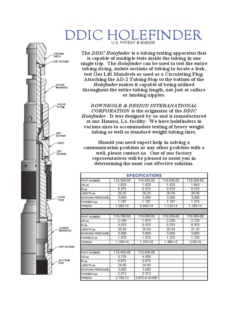 Hole Finder | PDF | Pipe (Fluid Conveyance) | Leak