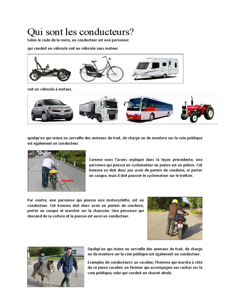 Définition et rôles des conducteurs | PDF | Technologie et ingénierie