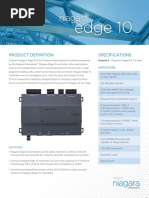 JACE 9000 Controller Datasheet | PDF | Wi Fi | Ieee 802.11