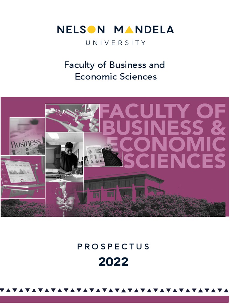 Faculty of Business and Economic Sciences: Prospectus | PDF | Bachelor ...