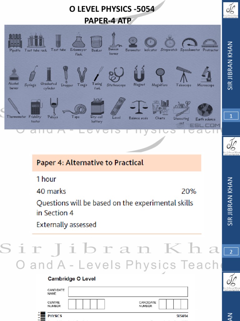 Phy ATP (5054) Class 10 | PDF | Triangle | Accuracy And Precision