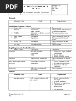 Coto Log With Sample Data Entered | PDF | Quality Management System ...