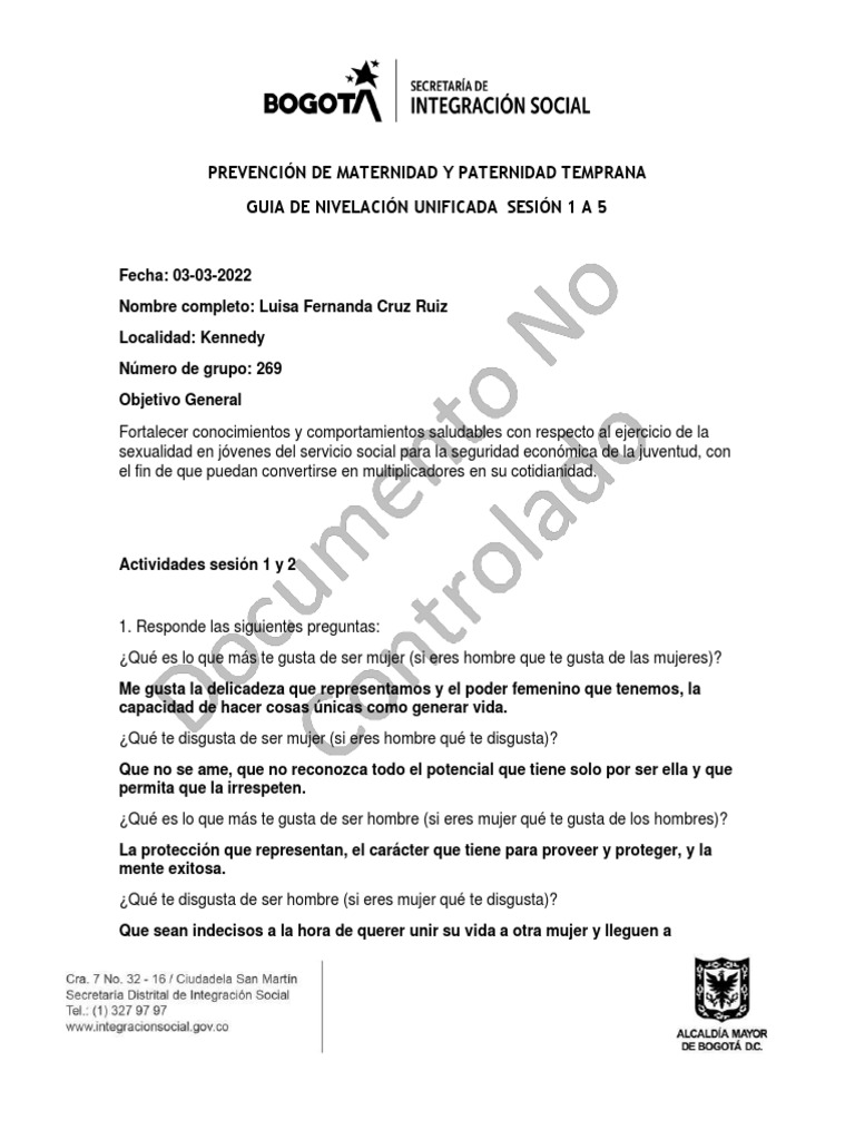 Guia MT y PT Temprana 269 #73 | PDF | Control de la natalidad | Condón