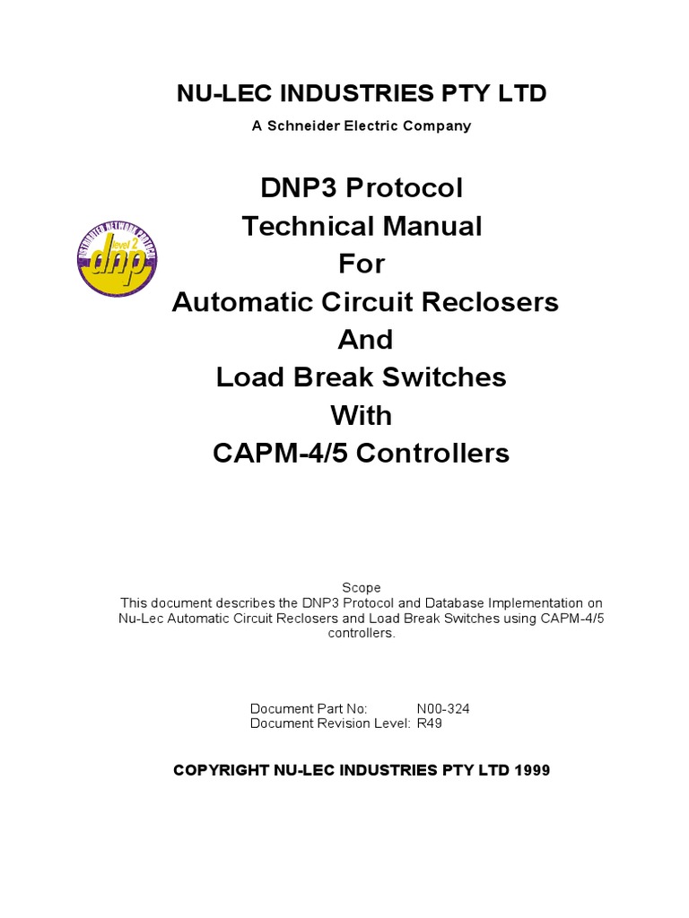 Manual Tecnico DNP3 | PDF