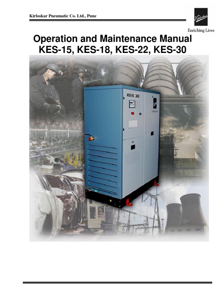Operation and Maintenance Manual KES-15, KES-18, KES-22, KES-30 | PDF ...