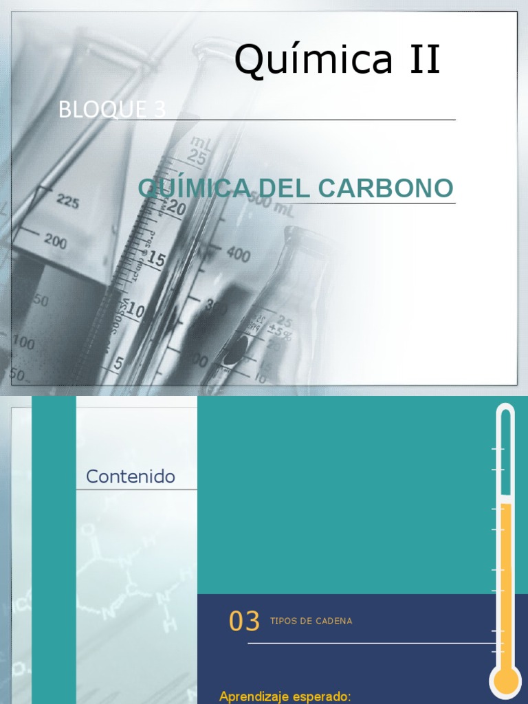 B3 - 3 - Tipos de Cadena | PDF | Isómero | Compuestos orgánicos