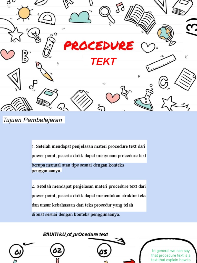 Procedure Text | PDF | Grammar | Cognitive Science