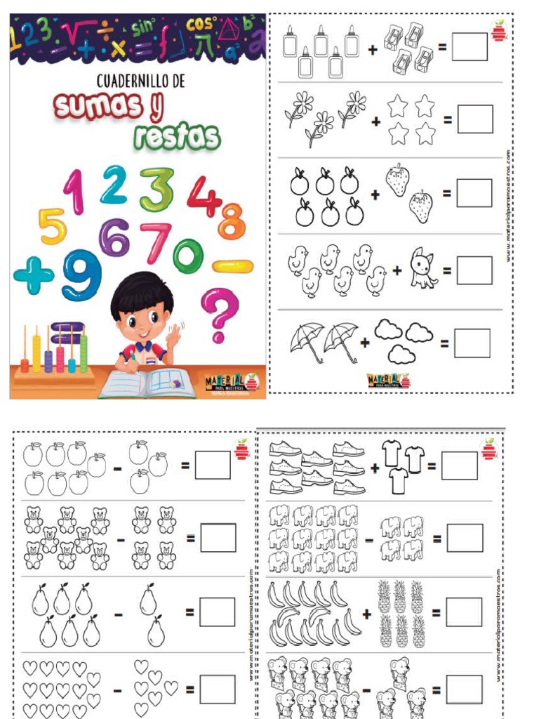 Cuadernillo de Sumas y Restas | PDF