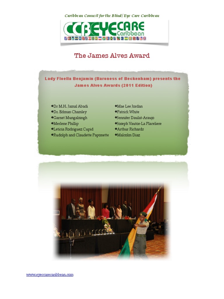 James Alves Award 2011 Honorees List | PDF | Health Care