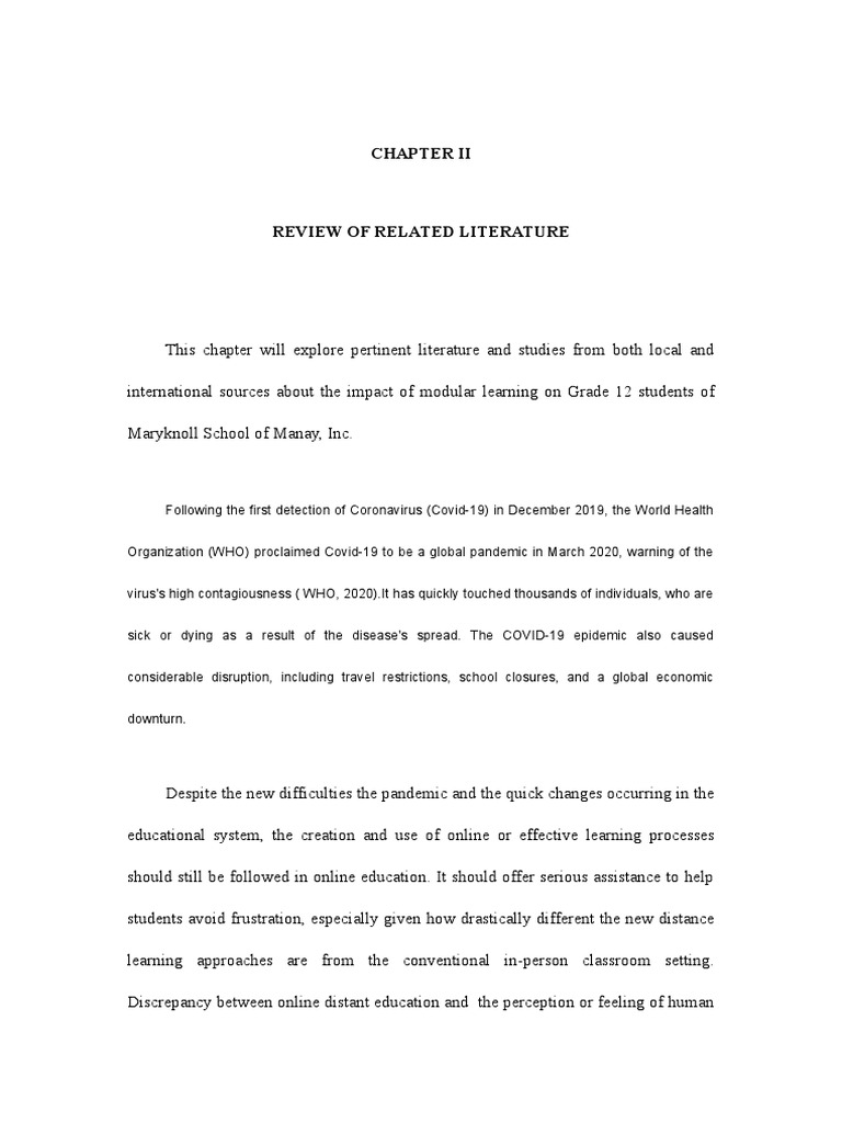 Chapter 2 PR | PDF | Learning | Distance Education