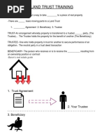 Trustee Acceptance Form J417 | PDF | Trustee | Common Law