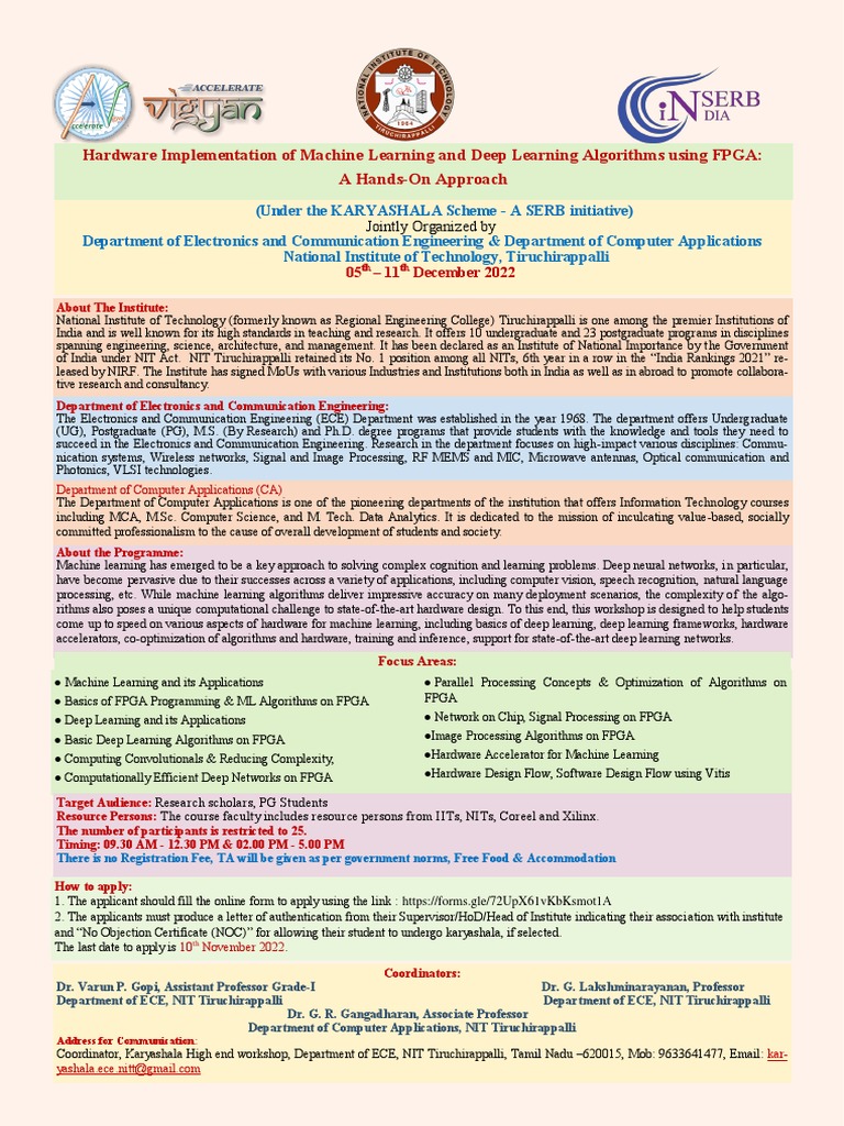 Brochure | PDF | Deep Learning | Machine Learning