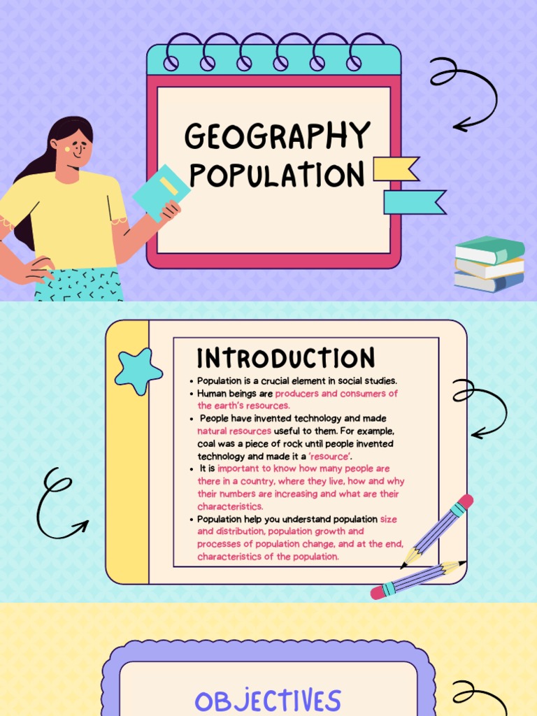 Geography Presentation Pdf Percentage Literacy