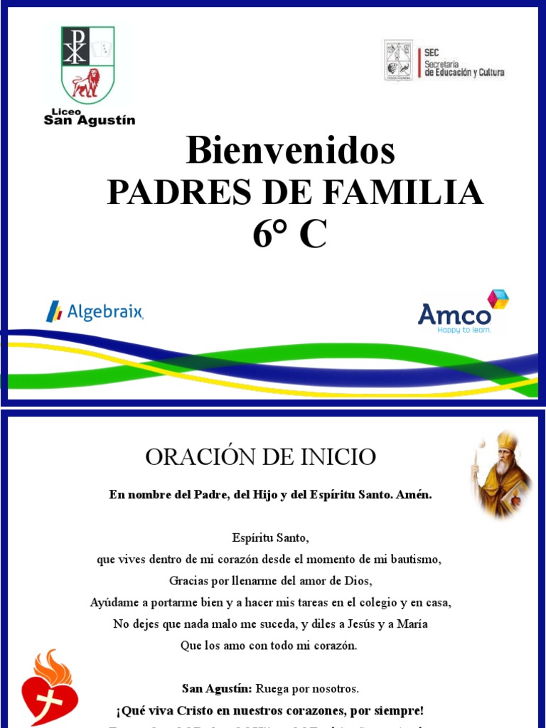 1er Reunión de Padres en Aula | PDF | María, madre de Jesús