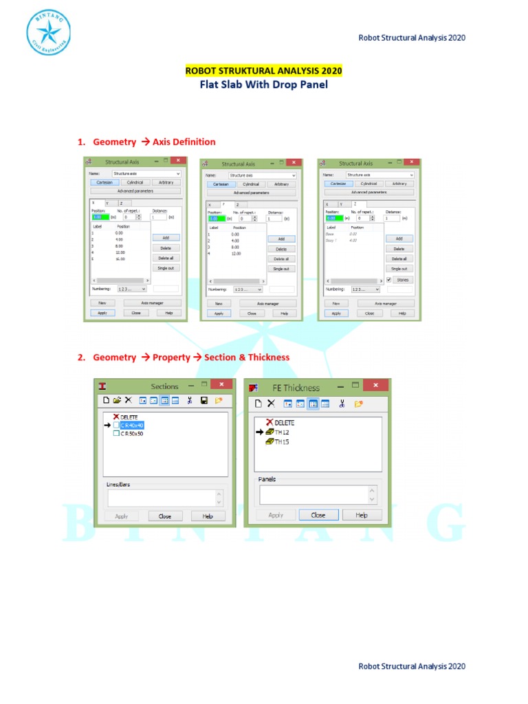 Flat Slab With Drop Panel | PDF