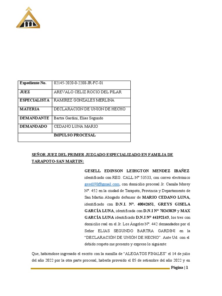 Impulso Procesal | PDF