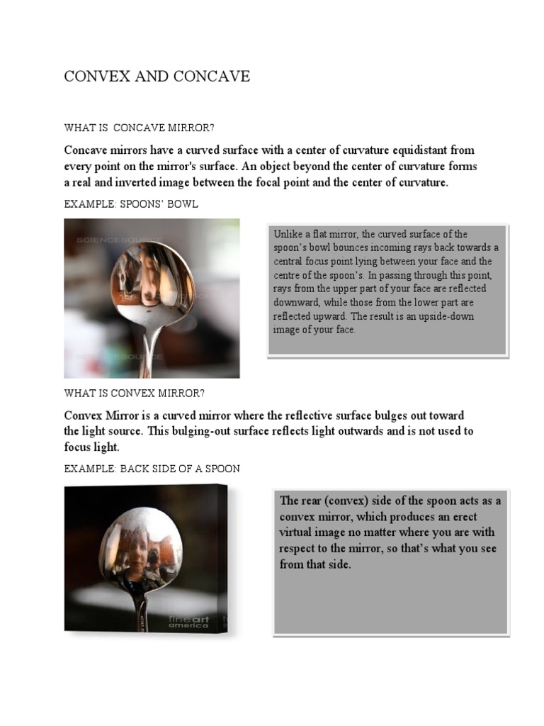 Convex and Concave | PDF