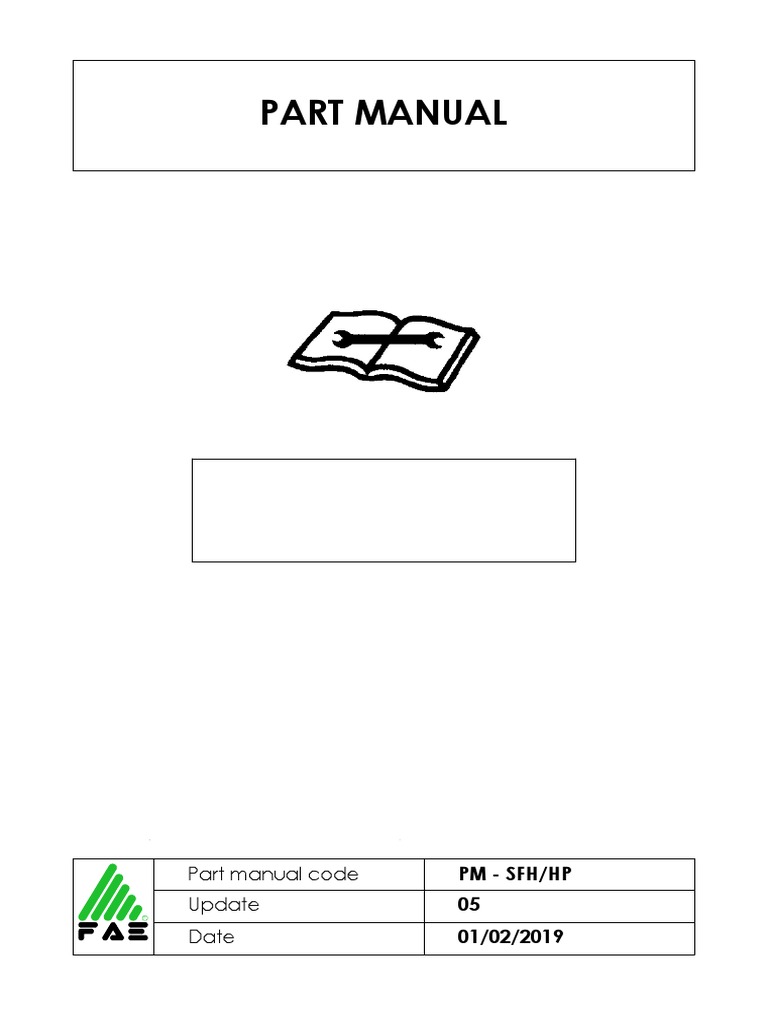 Parts Fae pm Sfh Hp Matr.190542 9999999 | PDF