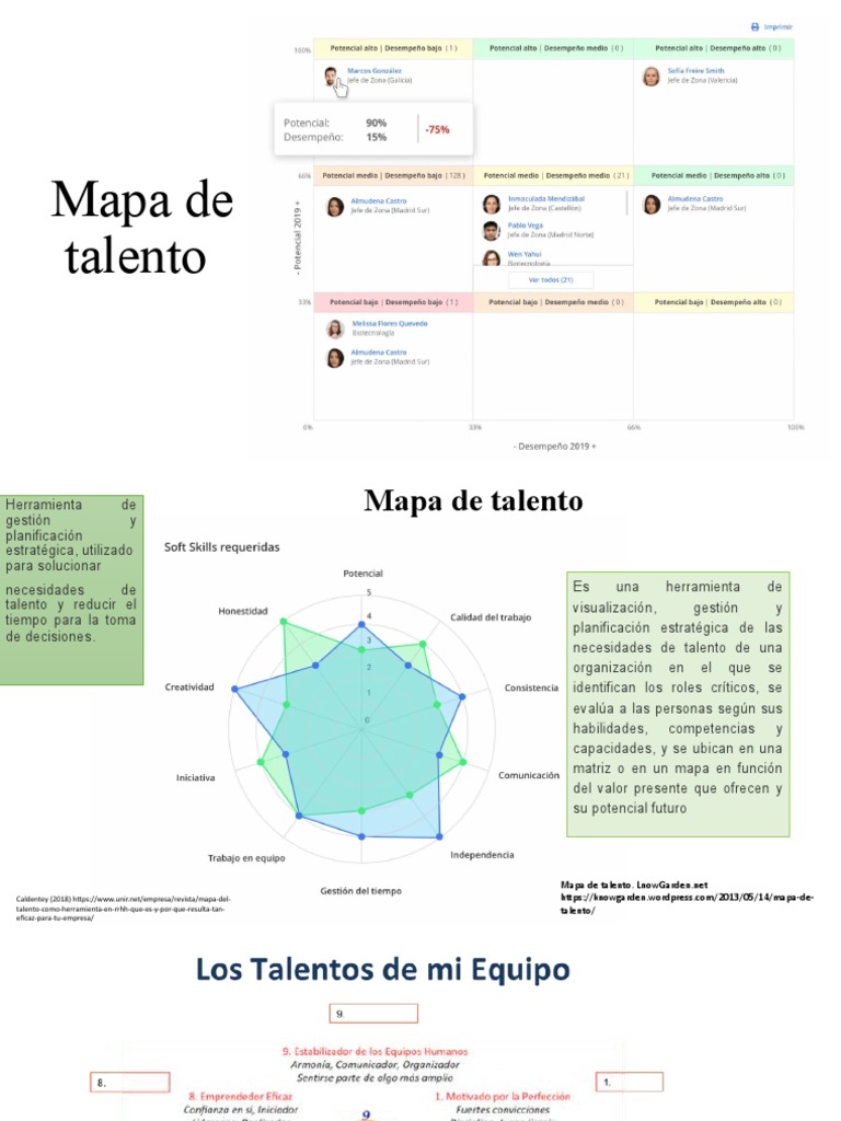 Mapa de Talento | PDF | Liderazgo | Planificación
