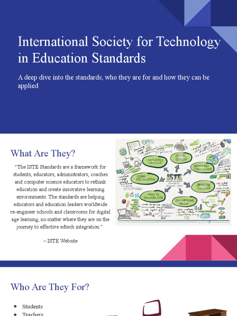 Iste Standards Online Course Lecture Slides 1 | PDF | Teachers ...