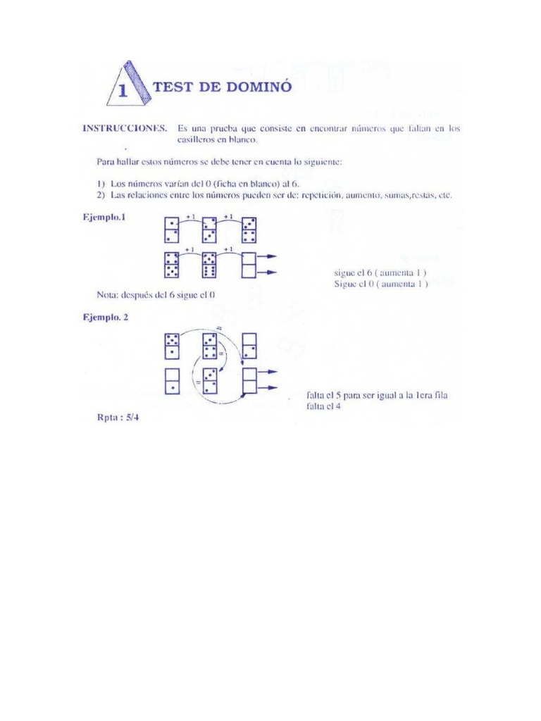 Test Domino | PDF