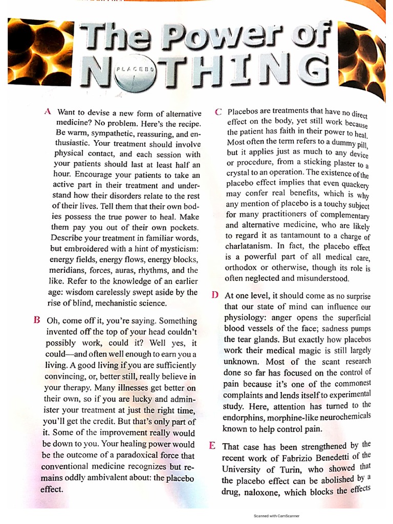 The Power of Nothing | PDF