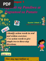 Cot Pandiwa-Grade1-Mtb | PDF