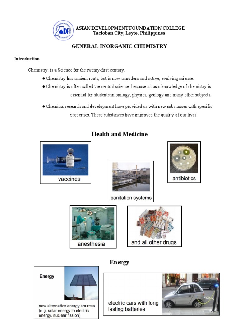Adge 2021 General Inorganic Chem | PDF | Chemistry | Chemical Elements Adge 2021 General Inorganic Chem | PDF | Chemistry | Chemical Elements