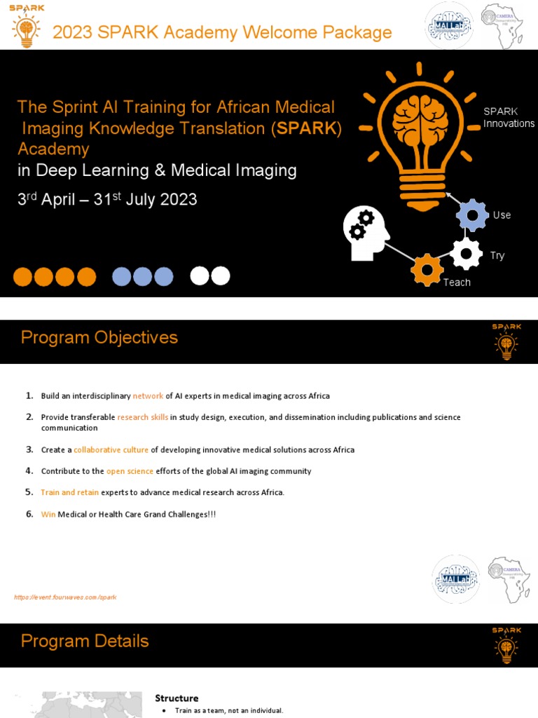 2023 SPARK Academy Welcome Package: An Introduction to the Sprint AI Training for African ...