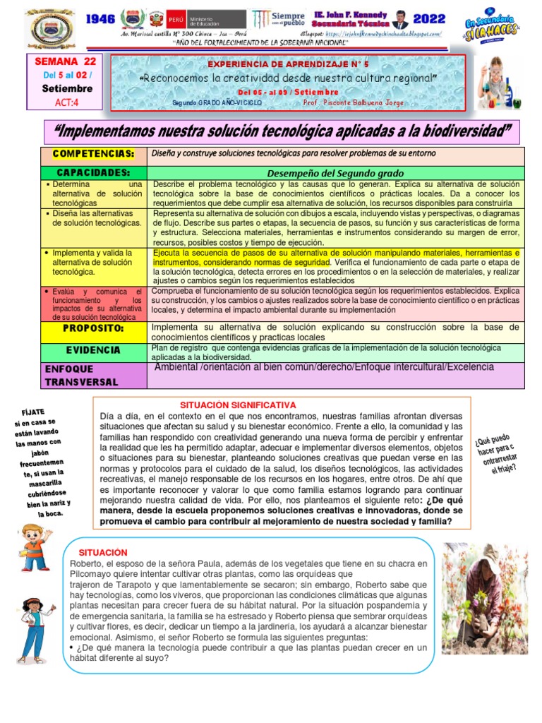 Ada #4 - Sem - 22 2º Grado | PDF