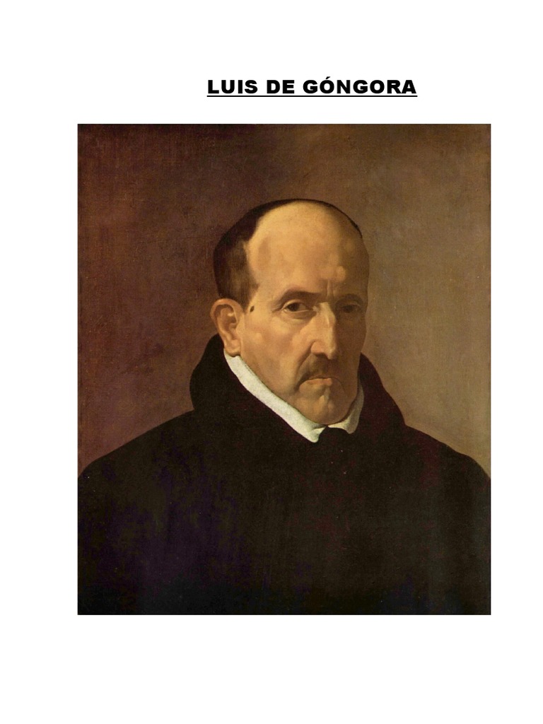 Luis de Gongora | PDF | Literatura española | Literatura en español