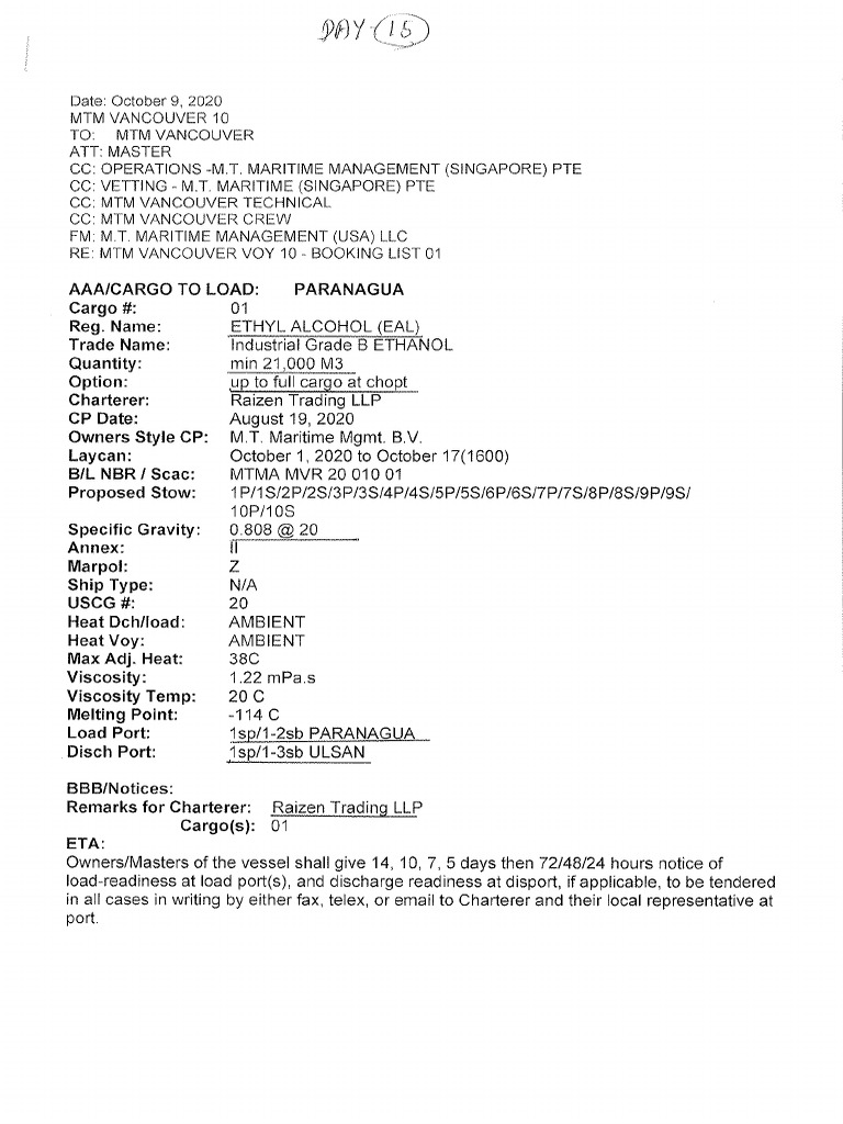 Day-15 - Booking List | PDF