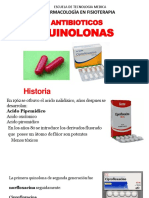 Clasificación y Usos de Quinolonas | PDF | Infección del tracto urinario | Medicina CLINICA