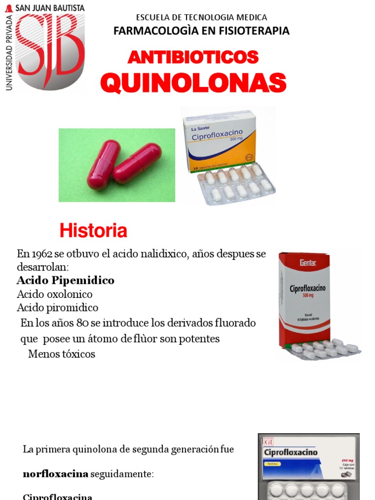 15 Quinolonas | PDF | Bacterias Gram-negativo | Medicina