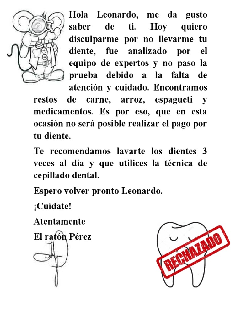 Carta Raton Perez | PDF