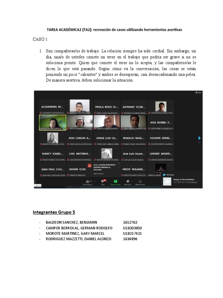 Tarea (ACV-S04) Semana 04 | PDF