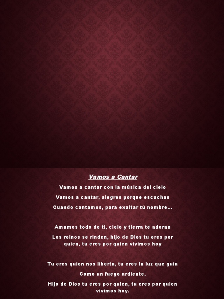 Canciones de Iglesia | PDF | Amor | Cristo (título)